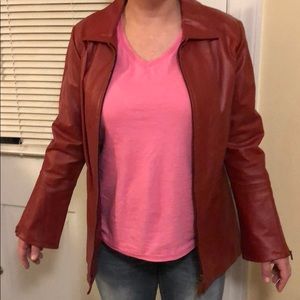 Jerry Lewis | Jackets & Coats | Jerry Lewis 0 Genuine Leather Jacket ...